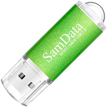 Amazon.com: SamData 1 Pack 64GB USB Flash Drives USB 2.0 Thumb Drives Memory Stick Jump Drive ...