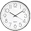 Outpicker Wall Clock 12 Inch Office Clock Silent Non Ticking Battery ...