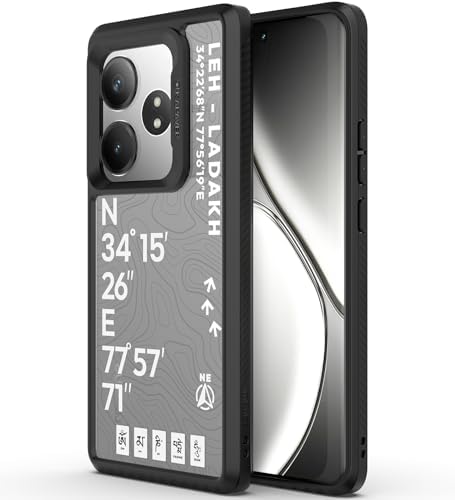 KAPAVER GPS Edition Back Cover Case Compatible with Realme GT 6 / GT 6T ...