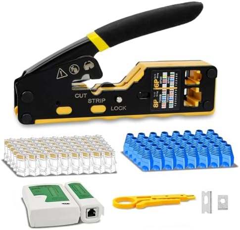 Cable Matters Strumento modulare per crimpatura Ethernet tutto-in-uno ...