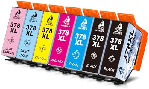 Epson 378 Squirrel Genuine Multipack, 6-colours Ink Cartridges, Claria ...