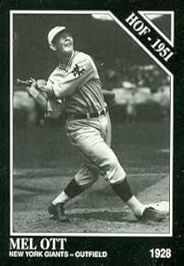 Amazon.com: Mel Ott Baseball Card (New York Giants) 1991 Sporting News ...