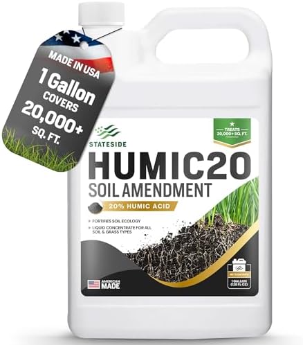 Amazon.com : 1 Gallon 20% Humic Acid for Lawn - Covers 20,000 sq ft ...