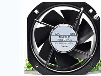 Amazon.com: 200FZY2-S 220V 80W 22580 Cooling Fan 225X225X80mm : Electronics