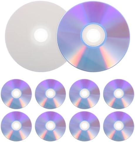 Amazon.com: Milisten 10pcs Blank CD-RW Discs: Rewritable Compact Discs ...