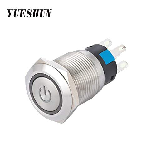 19mm Light Switches 5A/250VAC Electrical Equipment Momentary Push ...