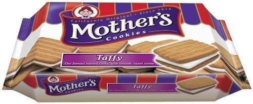 Amazon.com : Mother's Sandwich Cookies, Taffy, 16 Ounce : Grocery ...