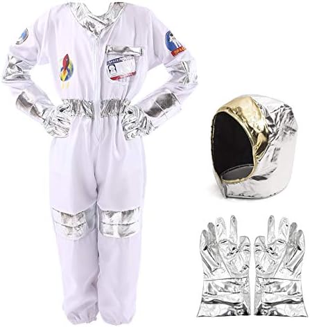 Children's Astronaut Space Costume Space Pretend Dress Up Role Play Set ...
