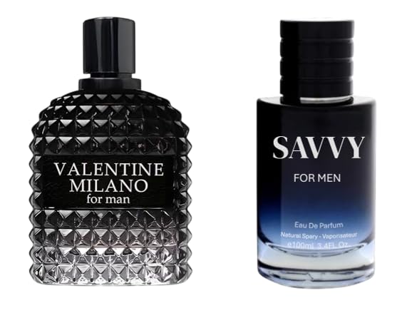 VALENTINE MILANO and SG FOR MEN Cologne for Men Combo Pack Eau de ...