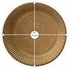 Eason Bros – 60 Pack 9-Inch (23cm) Kraft Brown Disposable Paper Plates ...