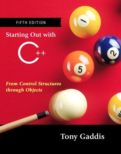 Amazon.com: Starting Out with C++: From Control Structures through ...