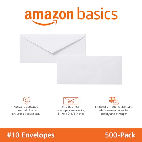 Snapklik.com : Basics #10 Business Letter Envelopes