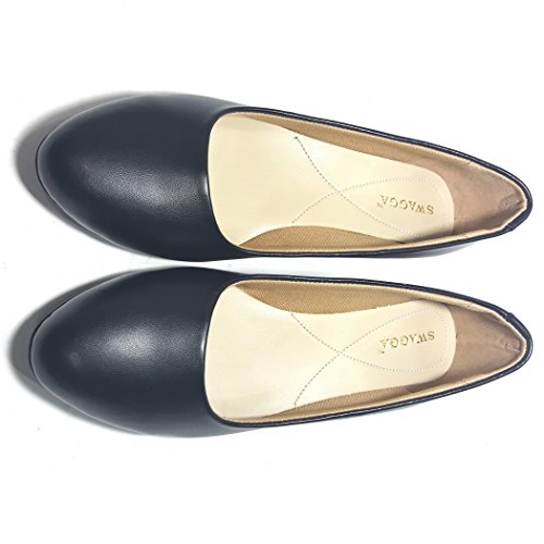 Buy Swagga Smart Formal Shoes for Women (38, Black) at Amazon.in