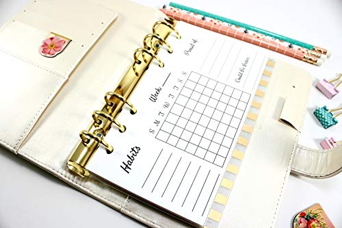 Amazon.com: Printed Personal Size Habit Tracker fits with Kate Spade ...