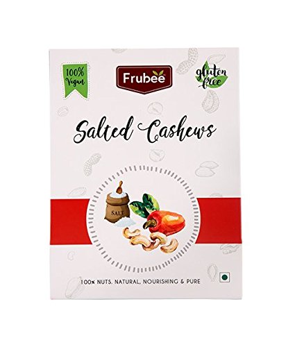 Amazon.com: Frubee Salted Cashews, Succintly Salted, W240 Cashews, 2.1 ...