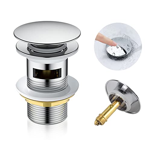Universal Sink Drain Fitting with Overflow Drain Plug for Sink Kitchen ...
