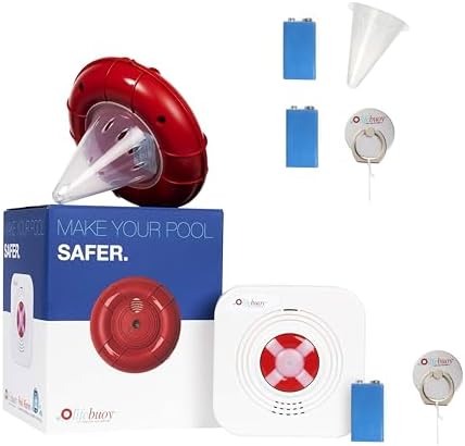 Amazon.com: Lifebuoy Pool Alarm System - Pool Motion Sensor with ...