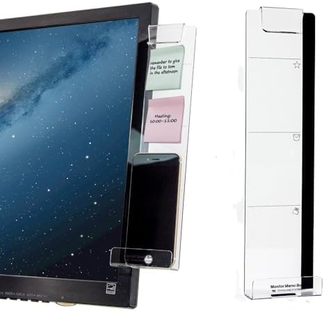 Amazon.com : Multifunctional Computer Monitor Memo Message Board ...