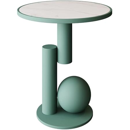 Amazon.com: BOOMLATU Modern Marble 15.7" Round Side Table,Accent End ...