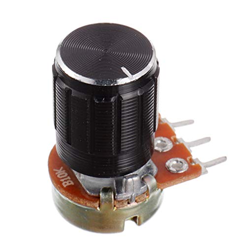 Snapklik.com : BOJACK 20 Sets B10K Knurled Shaft 3 Terminals Linear ...