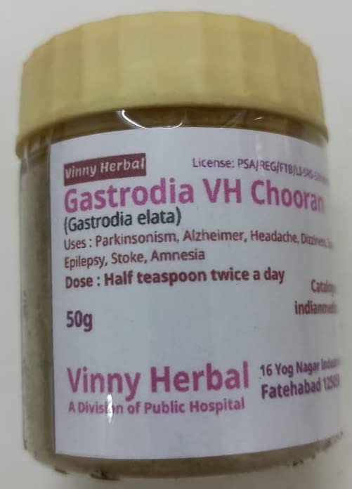 Buy Vinny Herbal Gastrodia VH Powder 100g Jar Online at Low Prices in ...