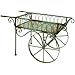 Amazon.com : Hand Crafted Decorative Metal Garden Cart : Trellises ...