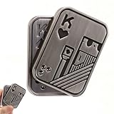 ・ブランド:KOMO EDC・製造元:KOMO・モデル:FBA-Poker-K-Silver-JP・製造元/メーカー部品番号:FBA-Poker-K-Silver-JP・【マグネット式ポーカープッシュトイ】内部にマグネットを内蔵し、トランプ...