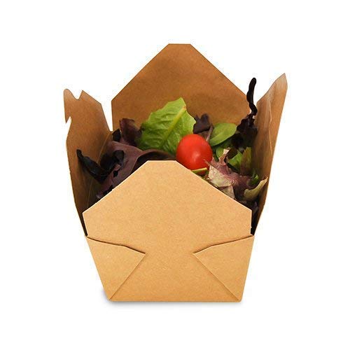 50 X Disposable Lunch Boxes Takeaway Food Boxes No 1 | Desertcart Israel