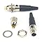 Amazon.com: Onelinkmore 4 Pin Mini XLR TA4F Male Female Panel Mount Socket Connector Mic Audio ...