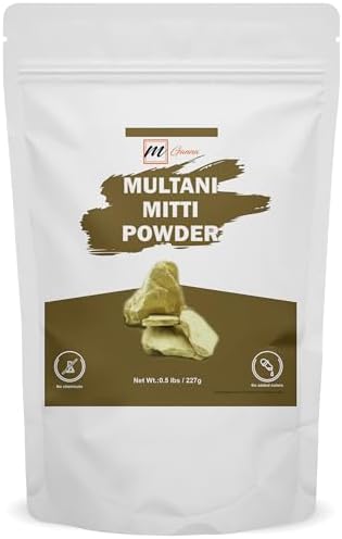 Amazon.com : Raslok 100% Pure Fullers Earth Powder | Multani Mitti ...