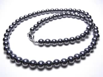 Amazon | [AMERI] 高純度99.9999…％テラヘルツ鉱石使用 テラヘルツネックレス 《6mm 42cm》 【テラヘルツ | ネックレス 通販