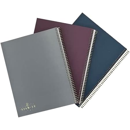 Amazon.com : Left Handed Notebooks College Ruled [3 Pack, 100 Pages ...