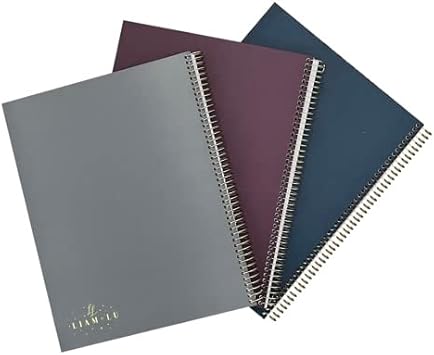 Amazon.com : Left Handed Spiral Notebooks College Ruled [3 Pack, 100 ...