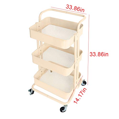 (30% OFF Coupon) Rolling Storage Cart $22.39 - Mojosavings.com