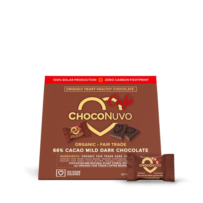 Amazon.com : Andrew Lessman ChocoNuvo Café 66% Cacao 60 Pieces ...