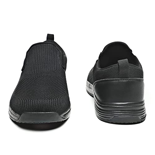 Buy DXINZHI Men's Breathable Non Slip Food Service Work Shoes ...
