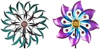 Amazon.com: VEWOGARDEN 360° 63"*13" Outdoor Wind Sculpture with Metal ...