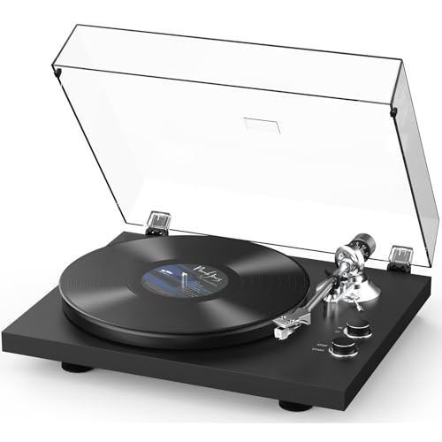 Amazon.com: Turntables Record Player Wireless Output Connectivity Vinyl ...