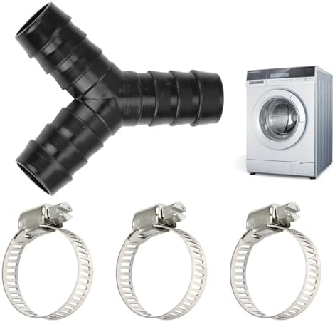 Joynine 2 Way Y Splitter for Pipes | Connection Accessory for Washing ...