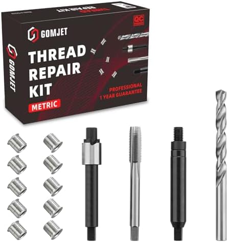 Amazon.com: BZBMGMO M10X1.5X14 Metric Thread Repair kit,10 Stainless ...