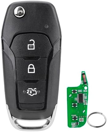 3 Buttons Flip Remote Key Fob For Ford Transit Custom Transit Fiesta ...