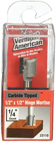 Vermont American 23125 3/4-Inch Carbide Tipped Corebox Router Bit, 2 ...