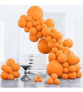 Amazon.com: PartyWoo Burnt Orange Balloons 100 pcs Different Sizes of ...