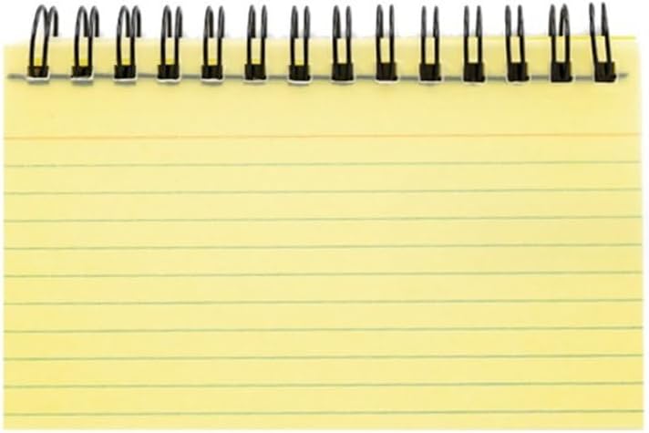 Amazon.com : 300 Sheets Lined Index Cards 6x4",6 Pads Spiral Bound ...