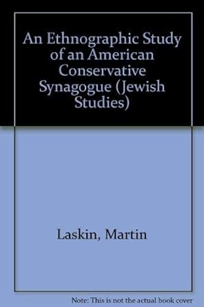 Amazon.com: An Ethnographic Study of an American Conservative Synagogue ...
