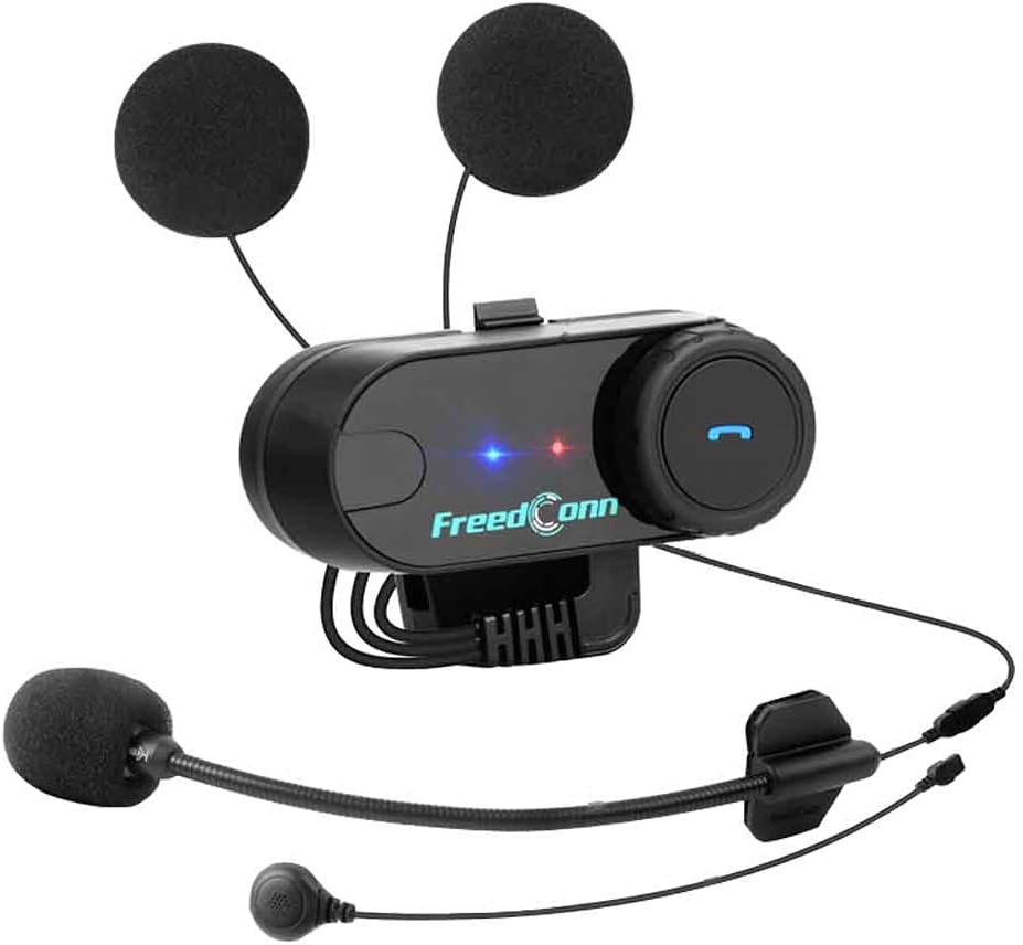Amazon.com: cepkquis Motorcycle Helmet Intercom 800M 2 Riders Headset ...