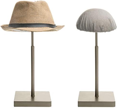 Amazon.com: MyGift Dome Shape Metal Hat Stand - Antique Style Tabletop ...