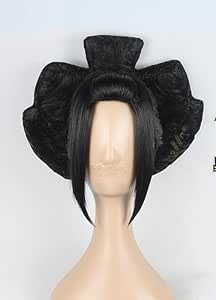 Amazon.co.jp: Oiran Yujo Cosplay Wig, Japanese Hair, Wig, Kazura ...