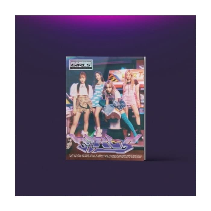 Amazon.com: aespa Girls 第二個迷你專輯 真實世界 CD+72p 相簿+1p Polaroid+1p 相簿+1 張折疊 ...