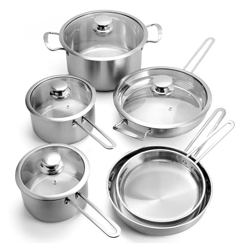 Top 10 Best Affordable Stainless Steel Cookware : Reviews & Buying ...